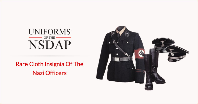 Rare Cloth Insignia of the Nazi Officers