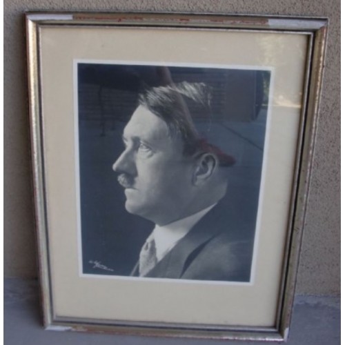 Hitler Framed Portrait